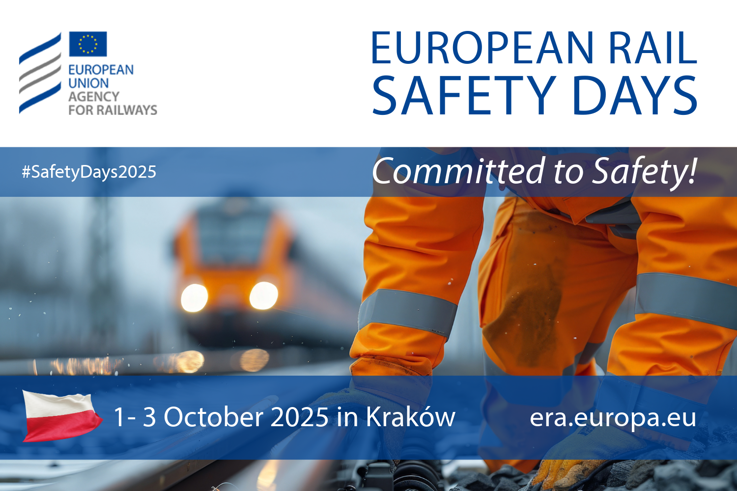 European Rail Safety Days 2025 │ European Union Agency for Railways