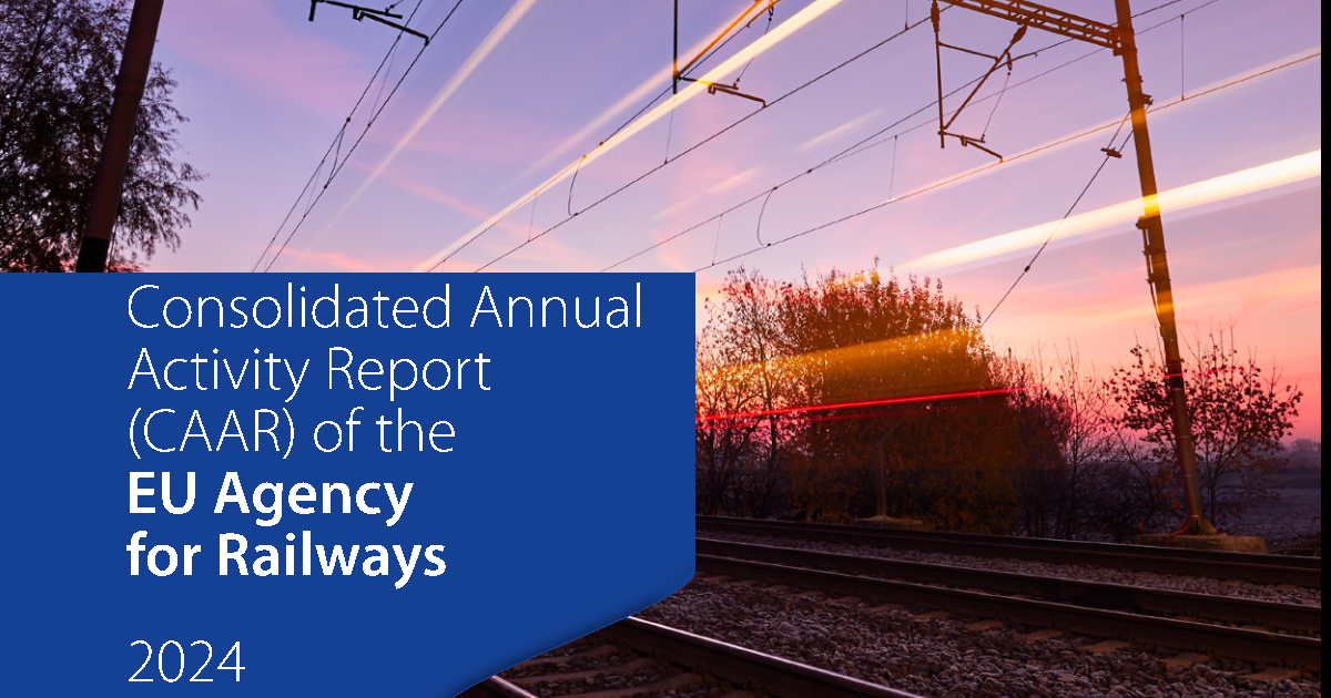 ERA Activity Report 2024 │ European Union Agency for Railways